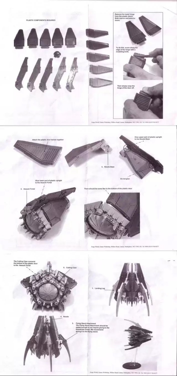 ANVILLUS PATTERN DREADCLAW DROP POD YY-F519+K21