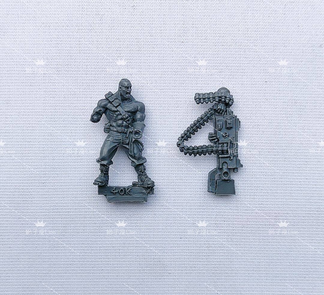 Imperial Guard Gunnery Sergeant Harker YY--K115