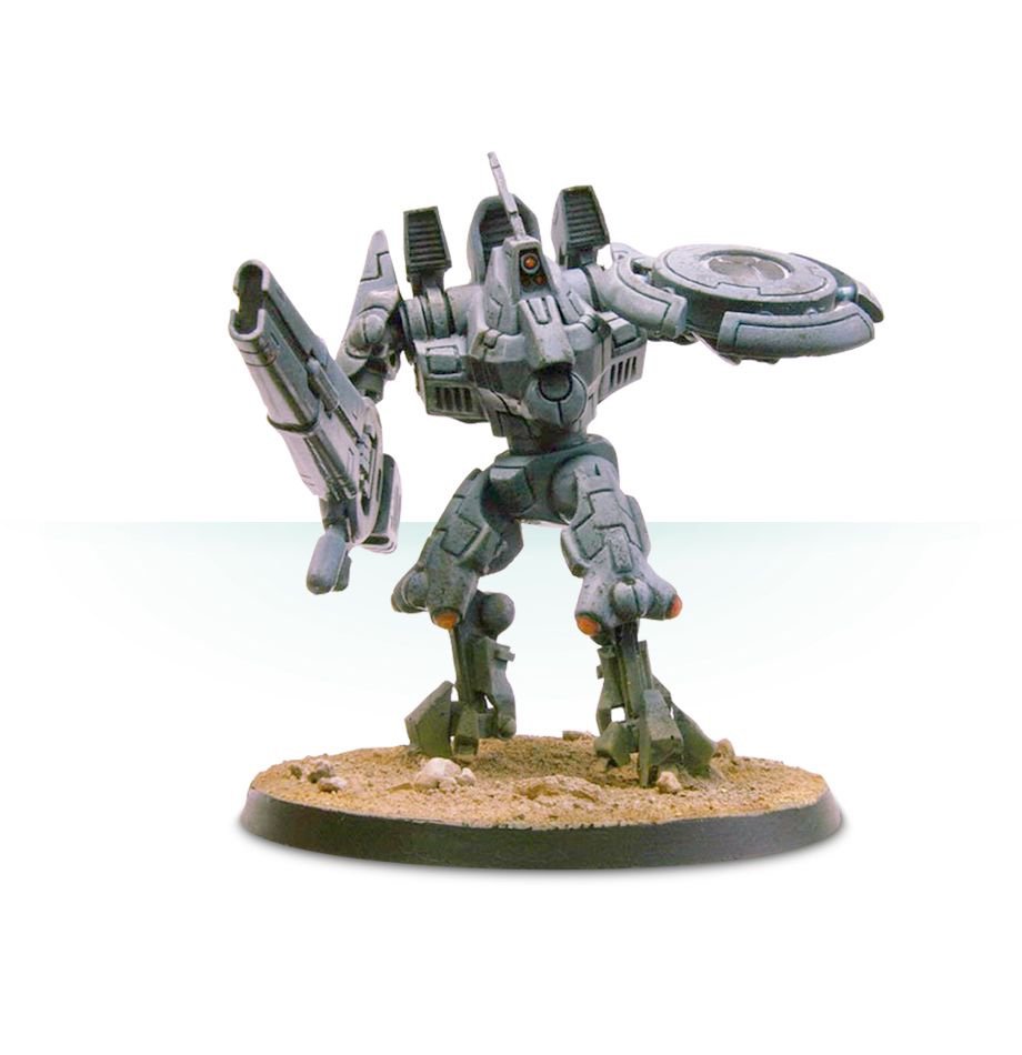 FW Tau Battlesuit Commander Shas’o R‘alai with Drones YY--F222