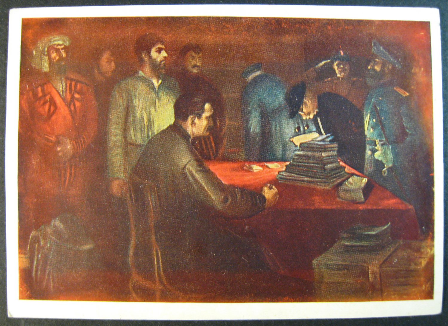 Vintage Postcard Soviet - Stalin's arrest in Batumi ( in 1902), Russian ...