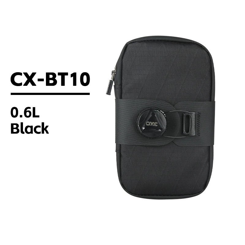 Black_CXWXC Lockable Bicycle Seat Pack MTB Road Bike boa System ...