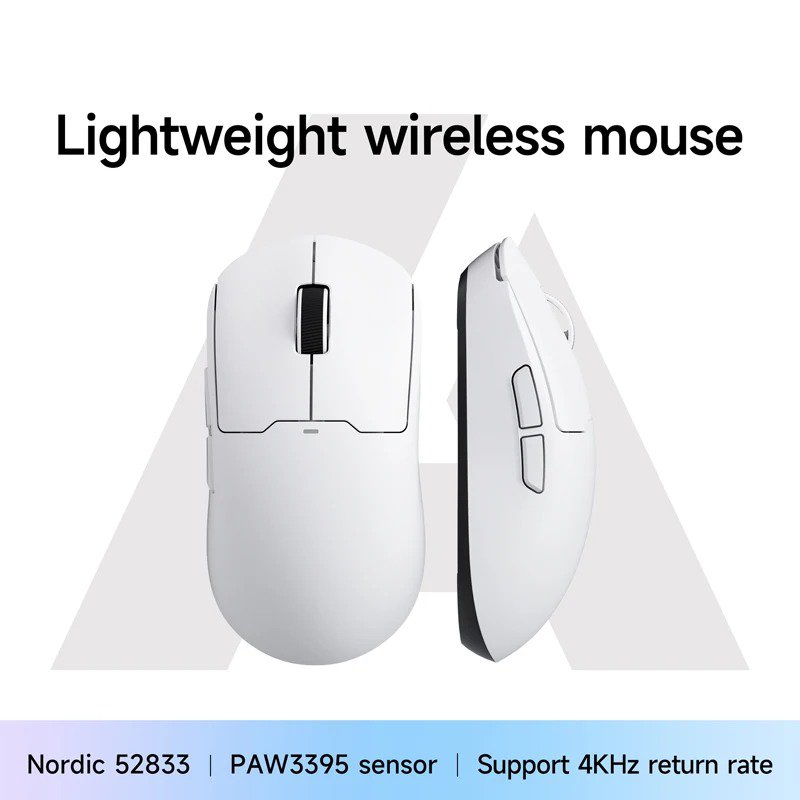 A5 PRO_MCHOSE A5 Bluetooth Wireless Mouse 26000DPI PAW3395 Optical ...