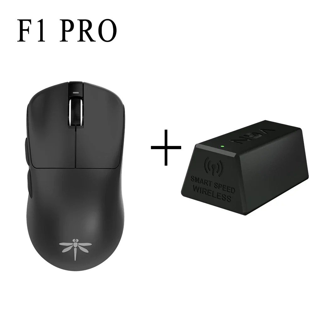 F1 PRO-4K Black_Vgn Dragonfly F1 Moba Wireless Mouse 2.4g Wired ...