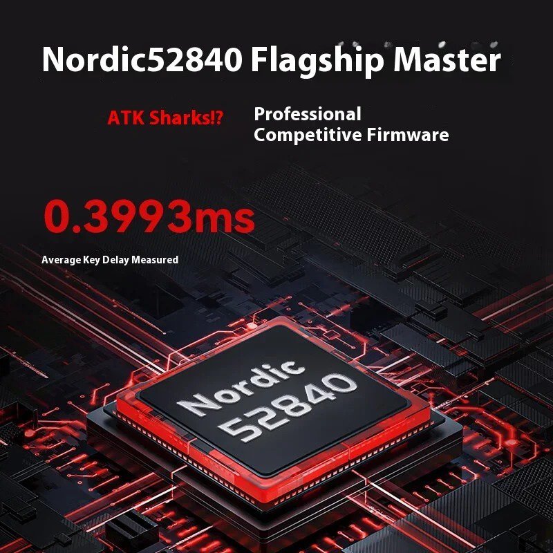 White F1 PRO MAX_ATK Blazing Sky F1 Wireless Mouse PAW3950 Sensor ...