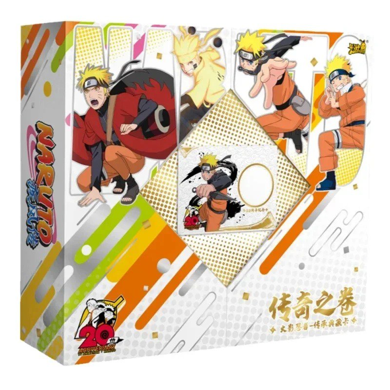 1BOXH_KAYOU Genuine Naruto Cards Box Anime Figure Card Booster Pack ...