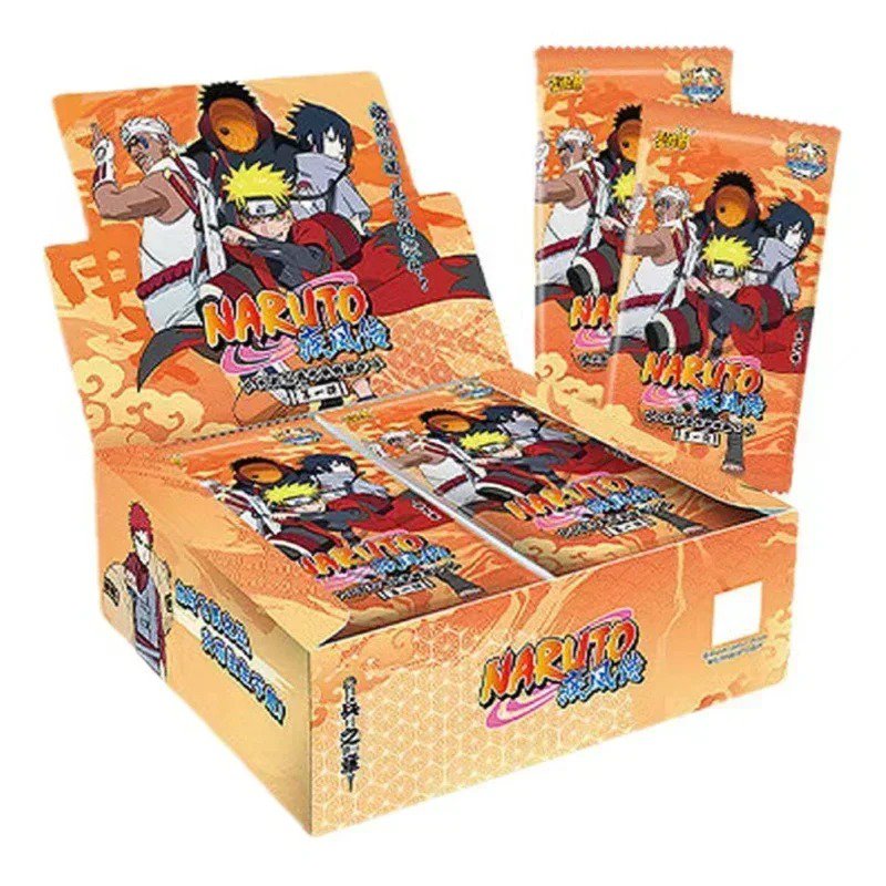 30packsperbox_KAYOU Genuine Naruto Cards Box Anime Figure Card Booster ...