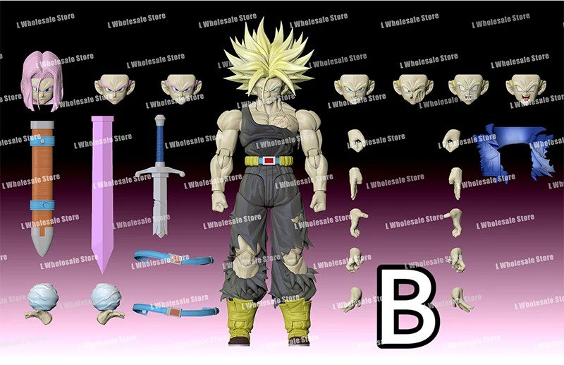 NEW Trunks-B_Tonsenarttoys Tonsen Arttoys Dragon Ball Z SHF Trunks ...