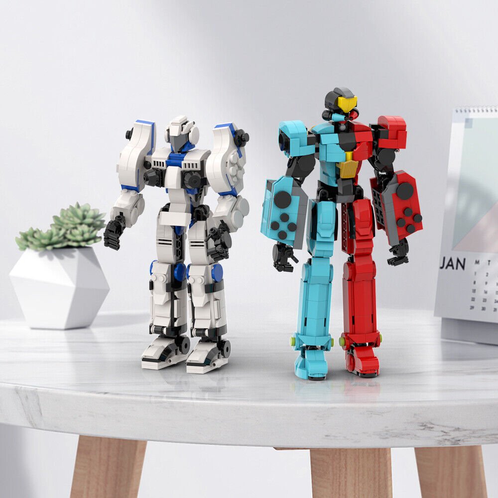 Mecha MOC Character Model Building Blocks Set Robot Collection Bricks ...