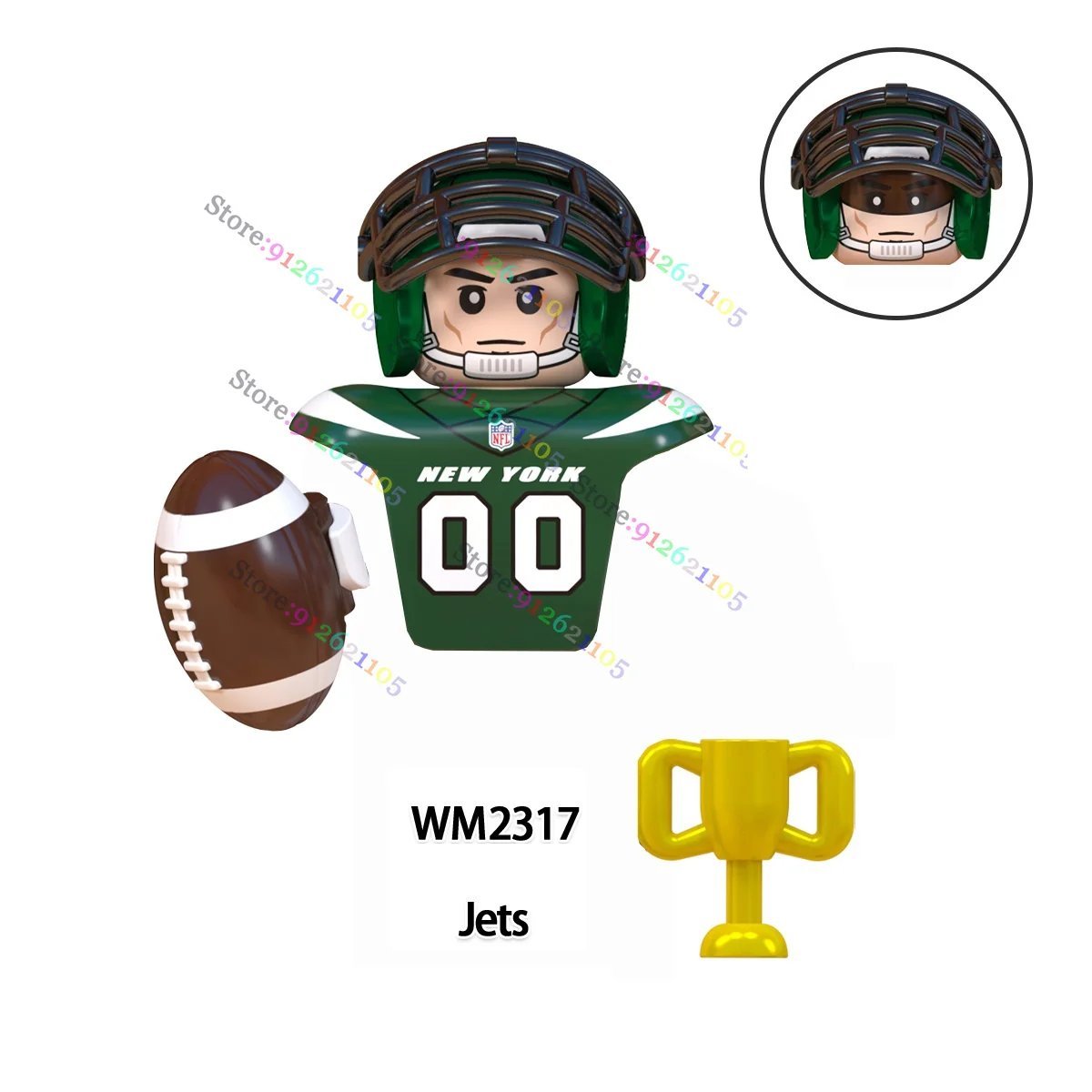 Baseball Action Figure Building Blocks Christmas Gift Toys For Children ...