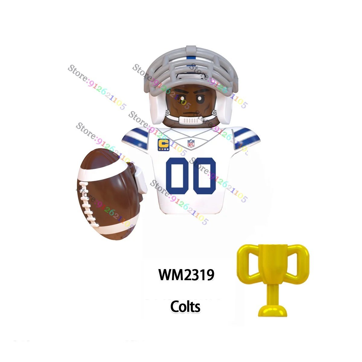 Baseball Action Figure Building Blocks Christmas Gift Toys For Children ...