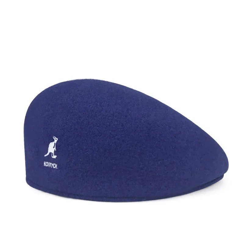 wool navy blue_S M L Large Size Beret for Men Women Summer Thin ...