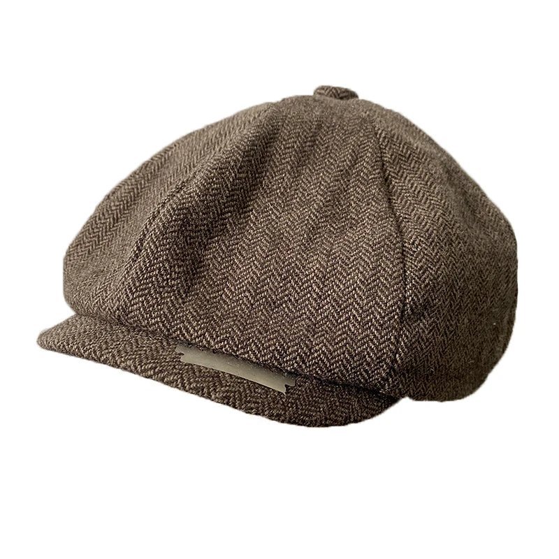 6_Vintage Men's Newsboy Cap With Blades Peaky Hats Women Men Berets ...