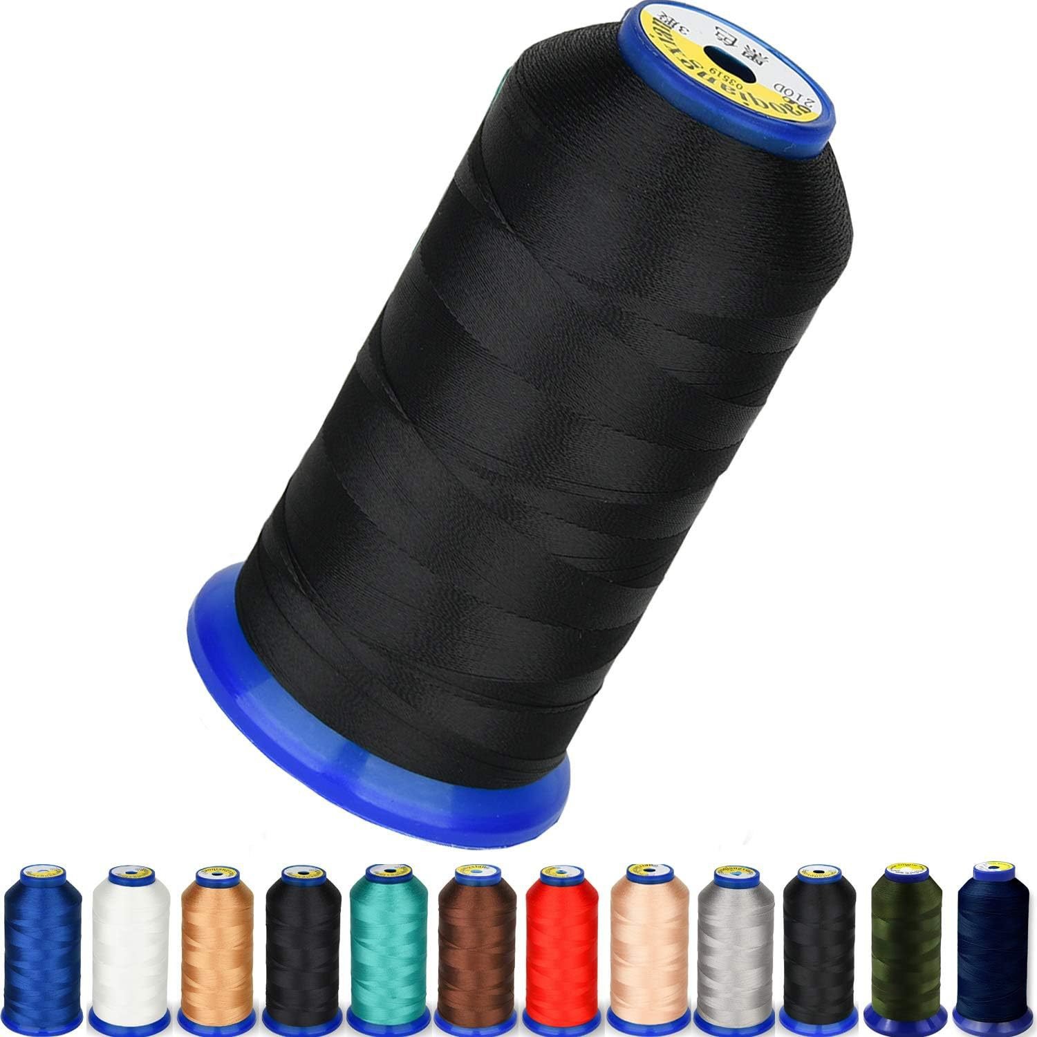 Heavy Duty Thread 1800 Yards Size T7069 210D3 All Purpose High Strength ...
