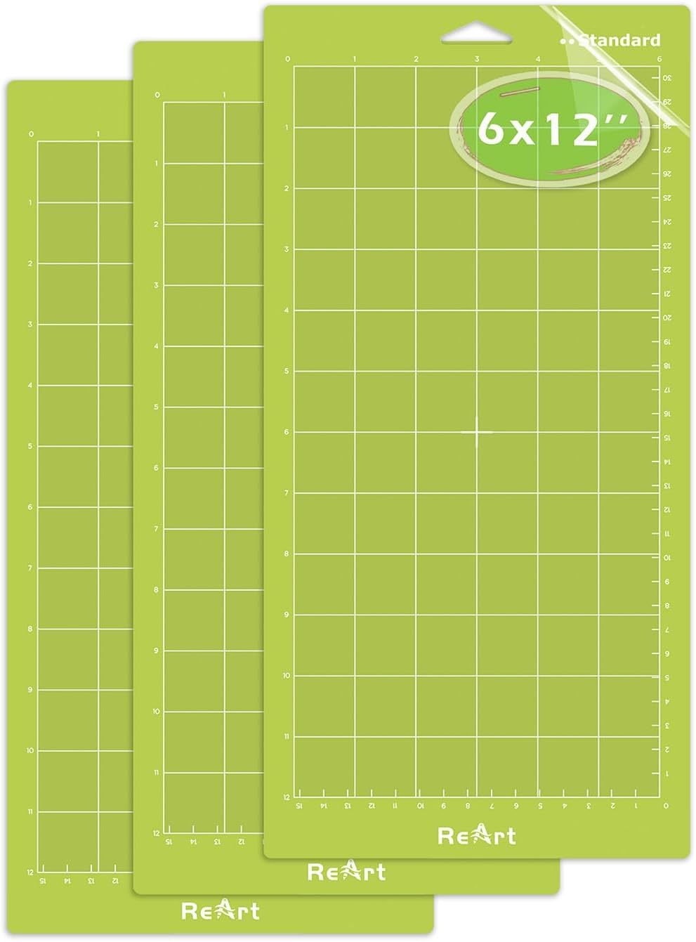 ReArt Standard Grip Adhesive Cutting Mat 6 x 12 Inch For Expression ...
