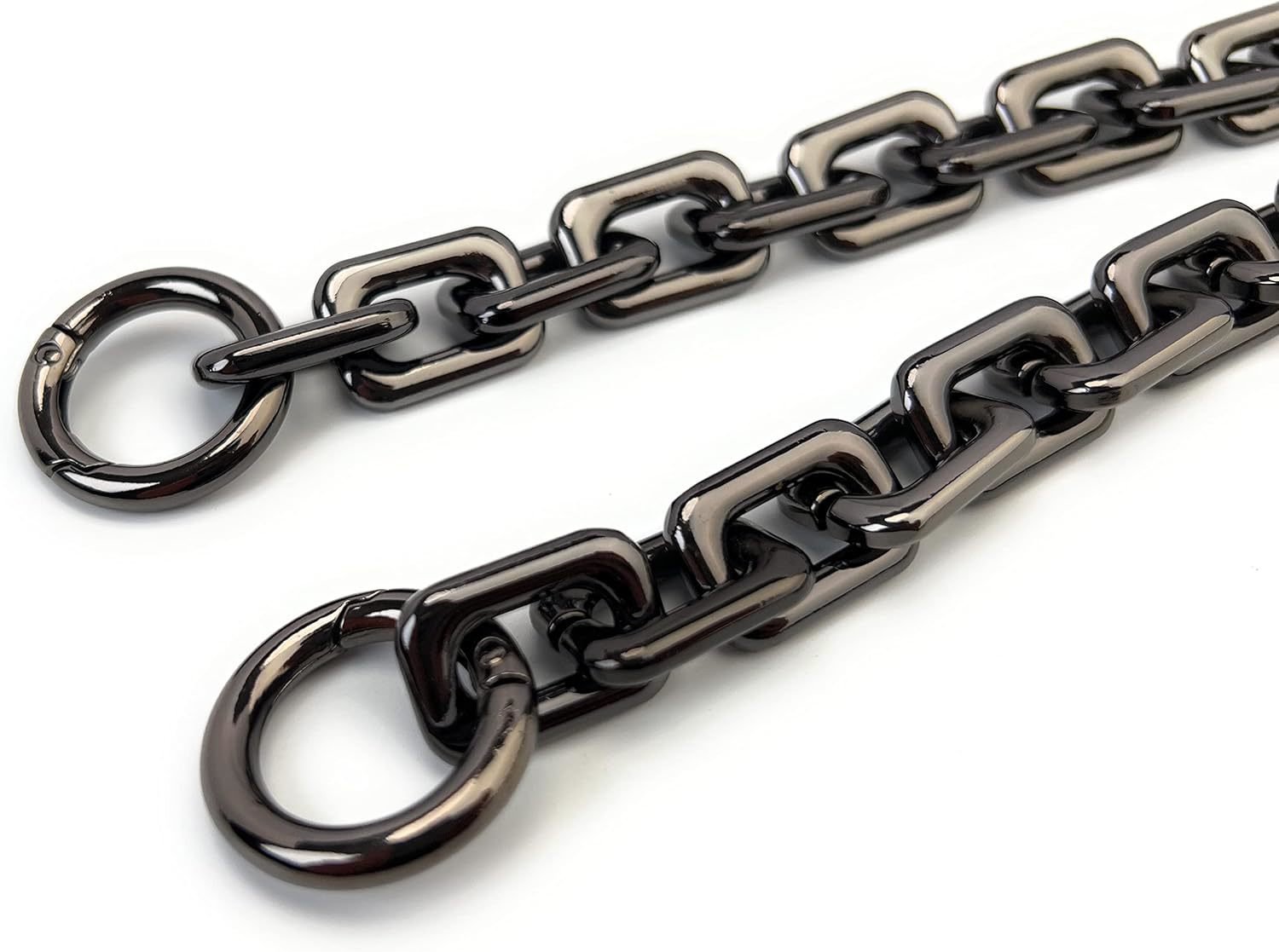 VersaKits Heavy Chunky Link Chain Strap Purse Handbag Top Handle ...