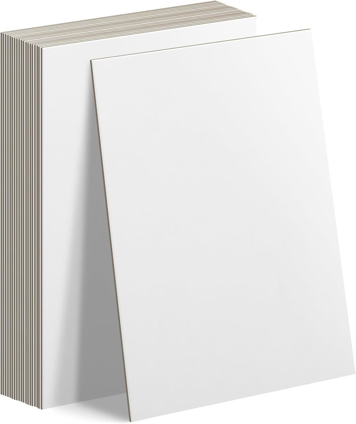AUEAR, 20 Pack 5x7 Chipboard Sheet, 50pt Thick Bookboard, Scrapbooking