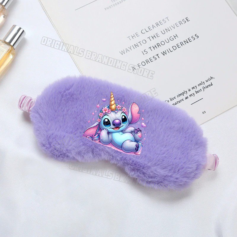 Lilo Stitch Disney Sleeping Mask Sleeping Blindfold Soft Plush Eye ...