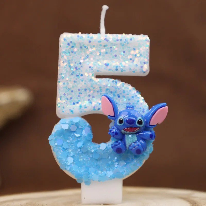 New Disney Anime Lilo Stitch Digital Candle Kawaii Angel Children s ...