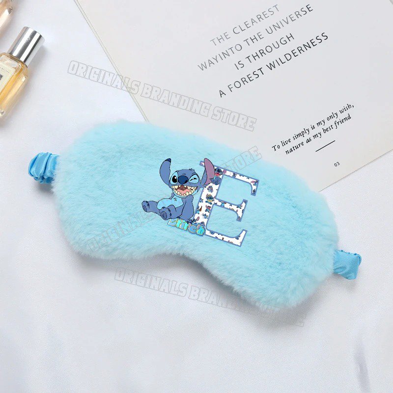 Lilo Stitch Disney Sleeping Mask Sleeping Blindfold Soft Plush Eye ...