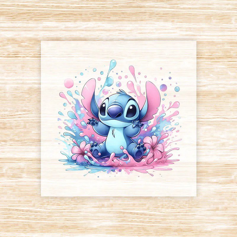 Disney Lilo Stitch Heat Transfer Sticker Adult Kids T-shirt Decor Anime ...
