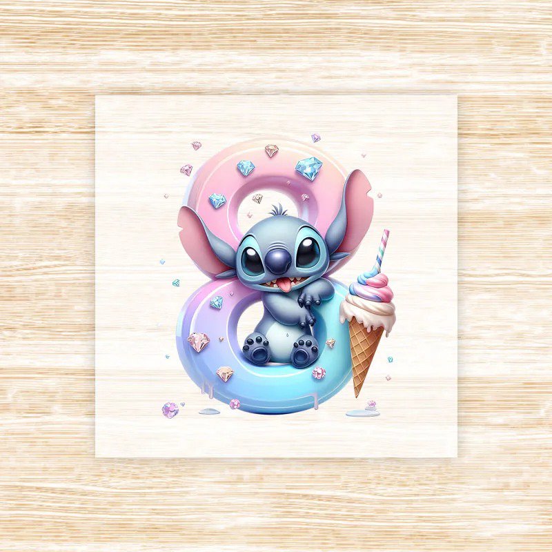 Disney Lilo Stitch Heat Transfer Sticker Adult Kids T-shirt Decor Anime ...