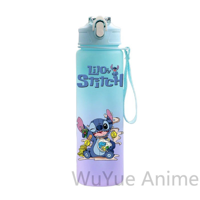 Disney Lilo Stitch Water Bottle Large Capacity Drinking Portable ...
