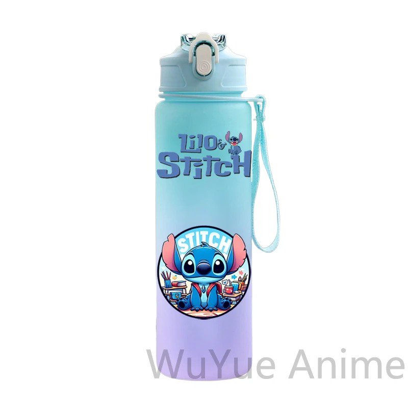 Disney Lilo Stitch Water Bottle Large Capacity Drinking Portable ...