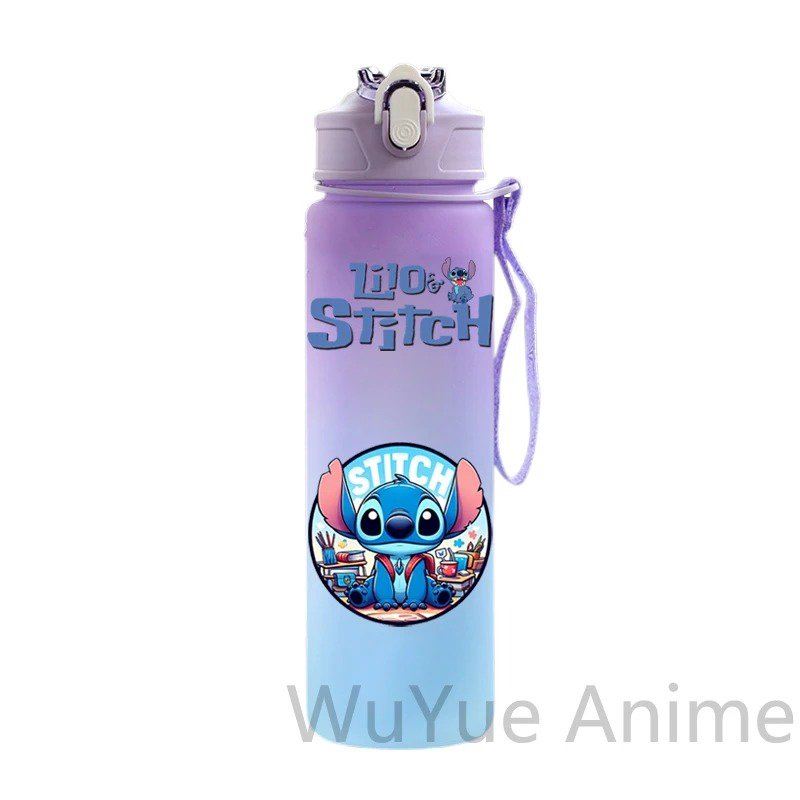 Disney Lilo Stitch Water Bottle Large Capacity Drinking Portable ...