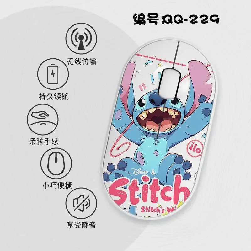 Lilo Stitch Exquisite and Compact Bluetooth 5 0 Wireless Mouse Office ...