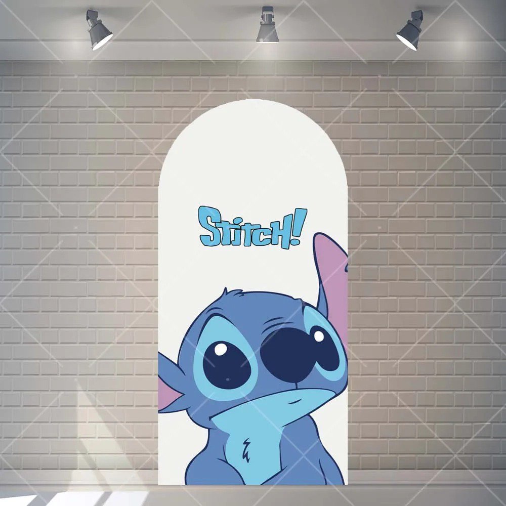 Disney Lilo and Stitch Arch Photography Backdrop Customized Children s ...