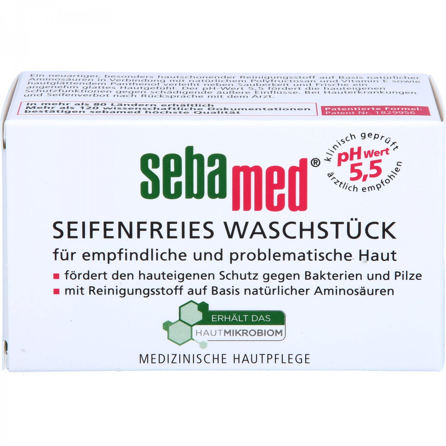 Sebamed Soap-Free Wash Bar, 100 G Body Care