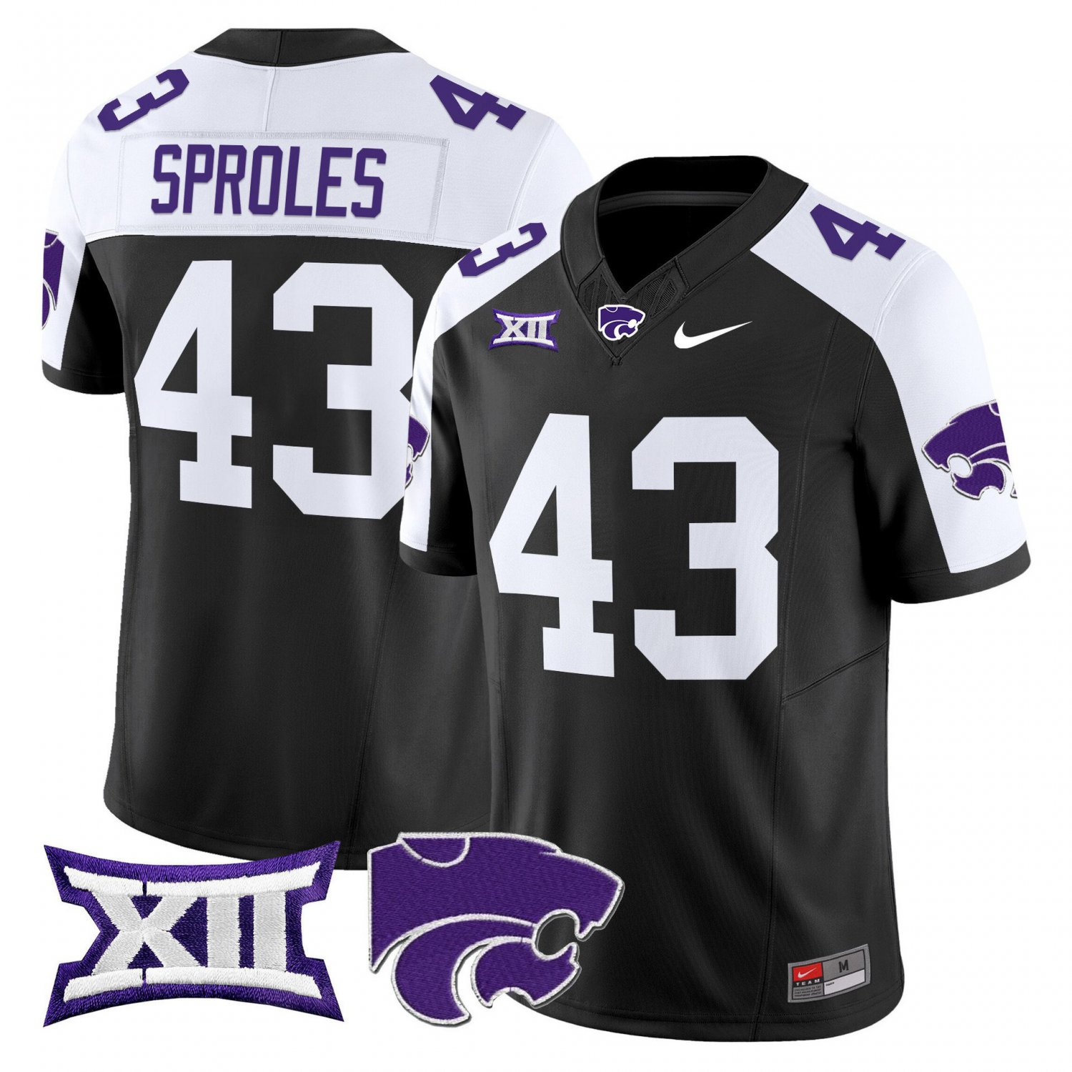 Darren Sproles Jersey #43 Kansas State Wildcats 2025 Limited Stitched ...