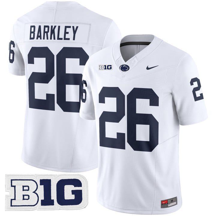 Saquon Barkley Jersey #26 Penn State Limited 2025 Stitched White