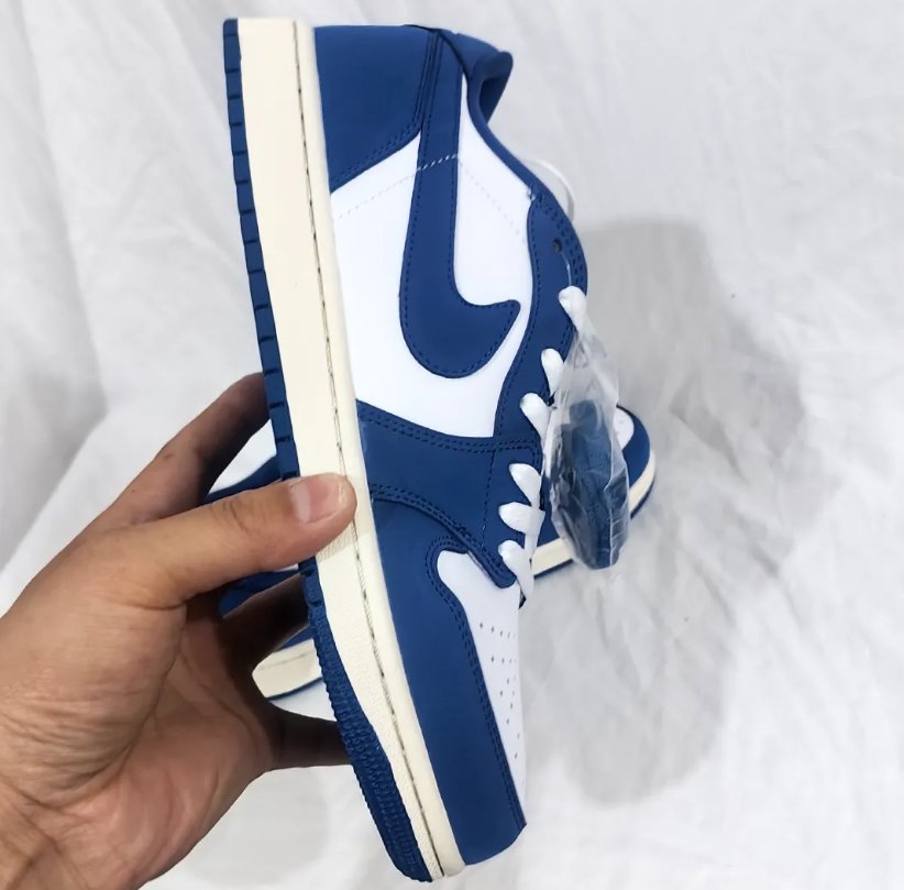 Air Jordan 1 Low OG Storm Blue Shoes Sneakers