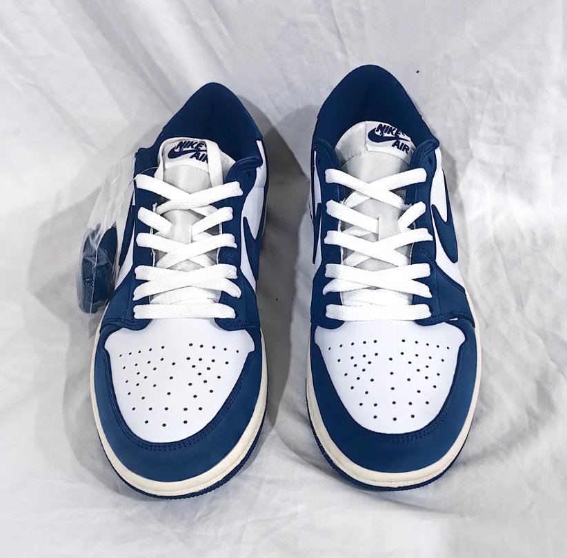Air Jordan 1 Low OG Storm Blue Shoes Sneakers