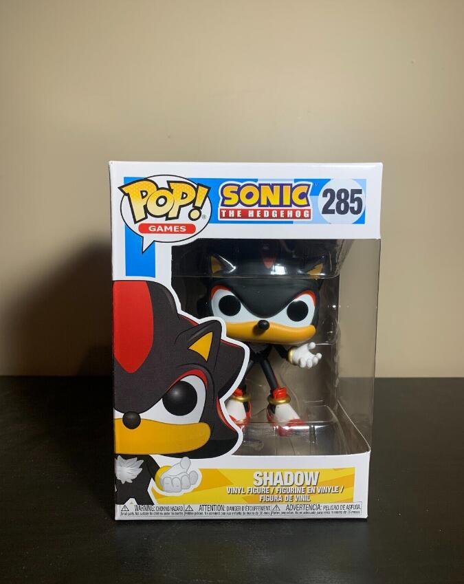 Funko Pop! Sonic The Hedgehog Shadow #285 Vaulted Retired Rare Vinyl ...