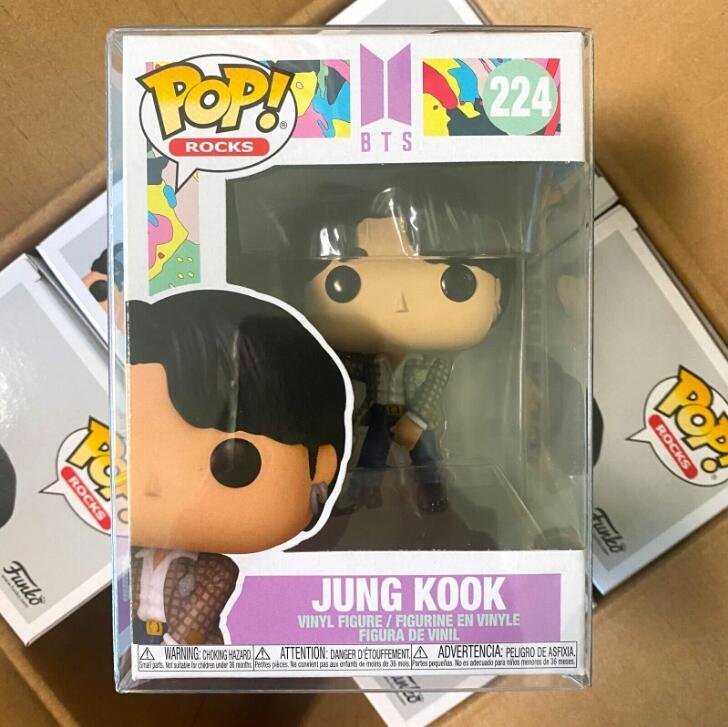 Rocks: BTS JUNG KOOK #224 Funko POP! Action Figure Toy W Protector Gift