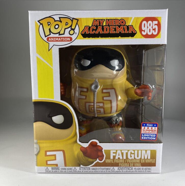 Animation My Hero Academia Fatgum #985 Funko POP! Action Figure Toy ...