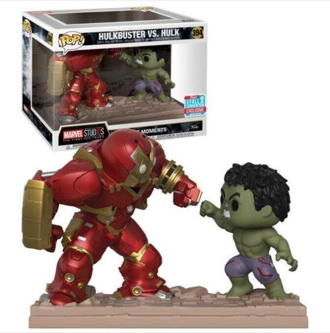 Hulkbuster Vs. Hulk Marvel Avengers #394 Funko POP! Action Figure Vinyl ...