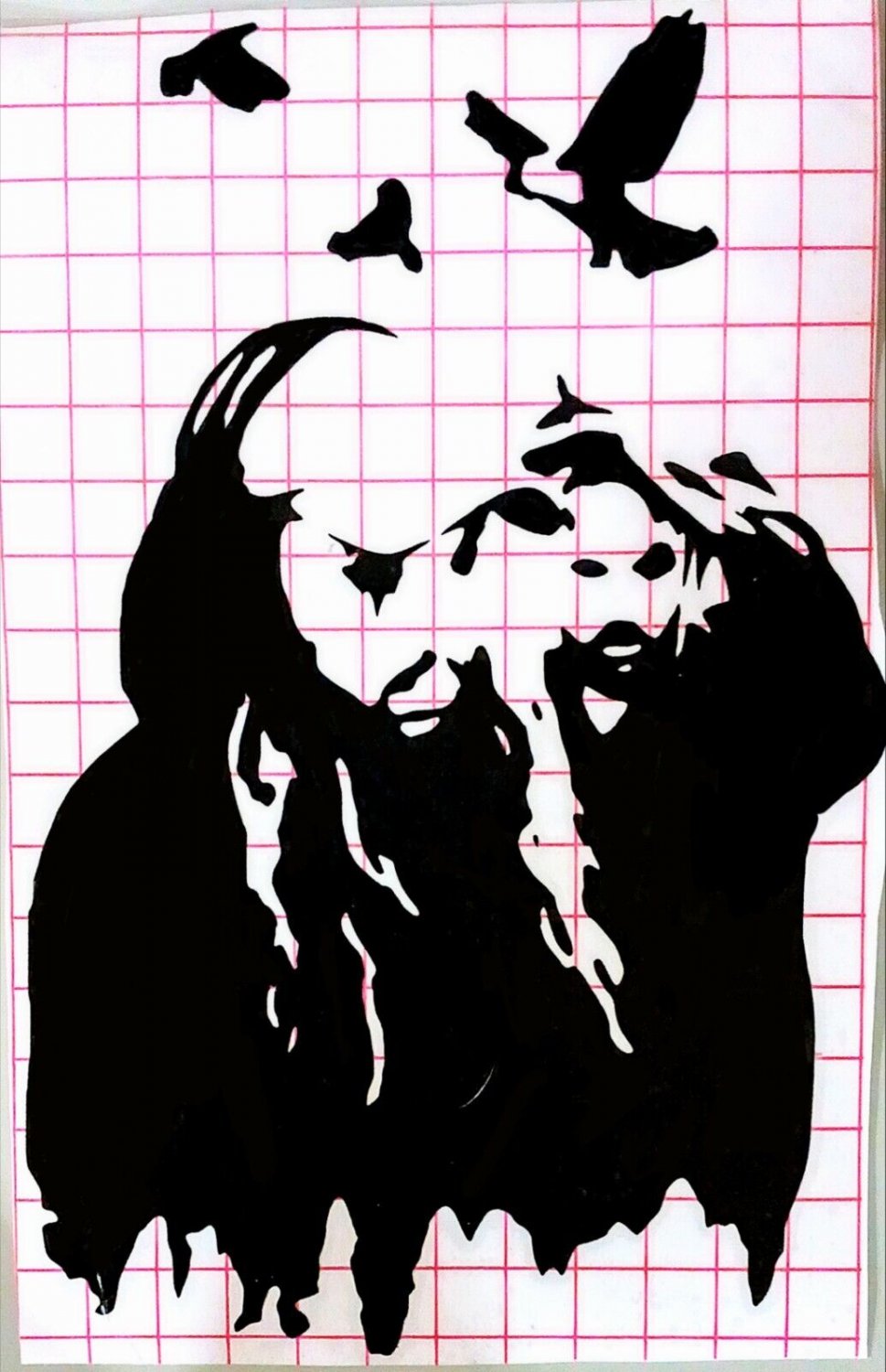 Suicideboys Silhouette Premium Vinyl Decal. Scrim, Ruby da Cherry, G59 ...