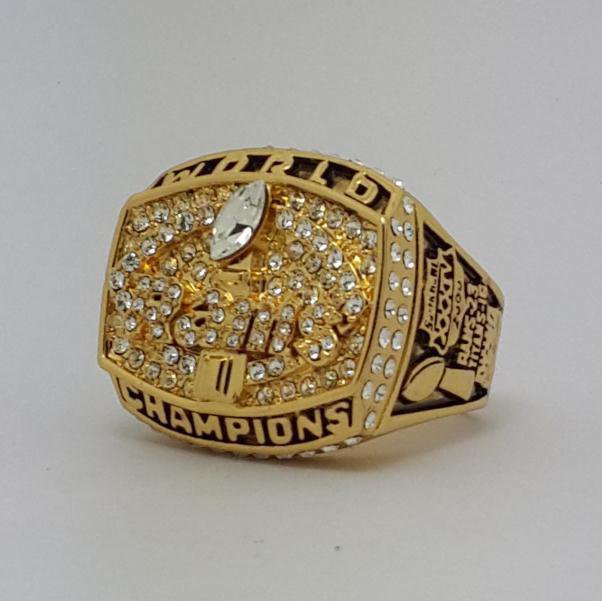 1999 St Louis Rams XXXIV Super bowl championship ring FAULK size 11