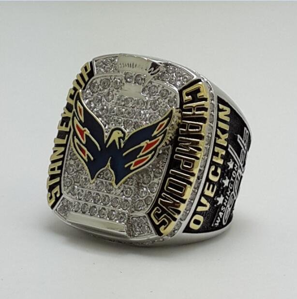 2018 Washington Capitals Stanley Cup Championship ring size 14 Back Solid