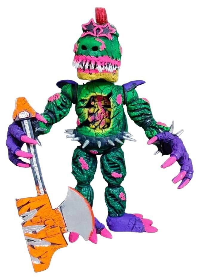 FNAF Five Nights At Freddy´s Twisted Montgomery Gator 9" Mexican toy Figure