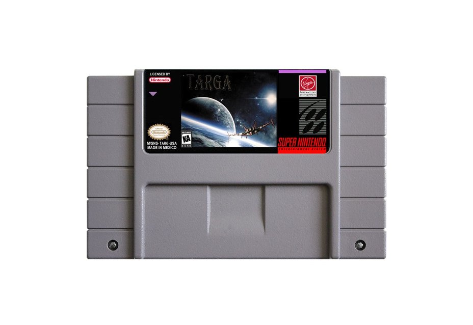 Targa SNES 16-Bit Video Game Cartridge Super Nintendo NTSC English