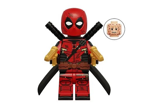 Deadpool 3 Marvel Movie golden guns Minifigure