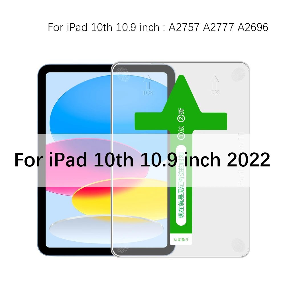 Generation 10 9th 10th M4 9 12 13 Pro Protector Screen Ipad Apple For