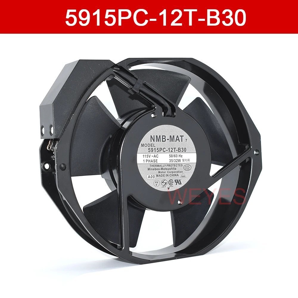 5915PC Cooling Frame Aluminum 38MM 150 170 -20T-B30 200V 5915PC-12T-B30 AC115V -5915PC-12T-B30 115V