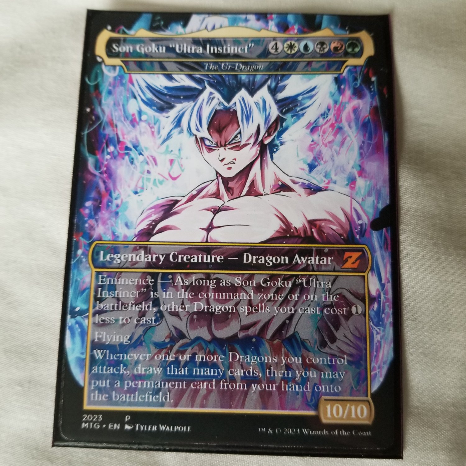 Dragonball Z 100 Card MTG Proxy EDH Commander Deck — Custom Magic The ...