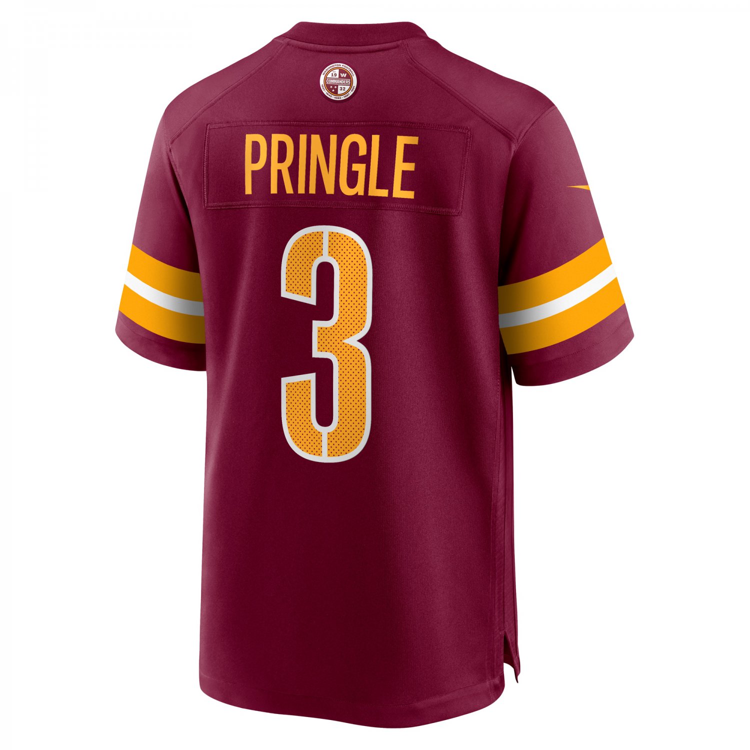 Men's Washington Commanders Byron Pringle Burgundy Game Jersey
