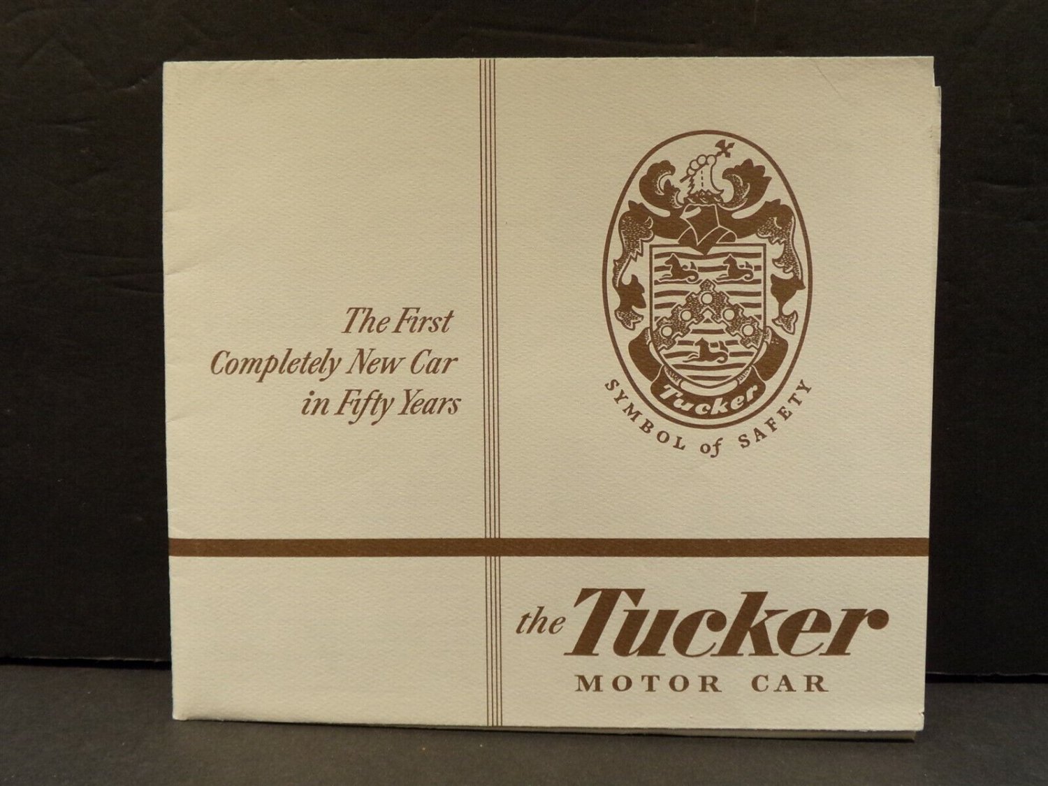 The Tucker Motor Car Sales Brochure Tucker '48